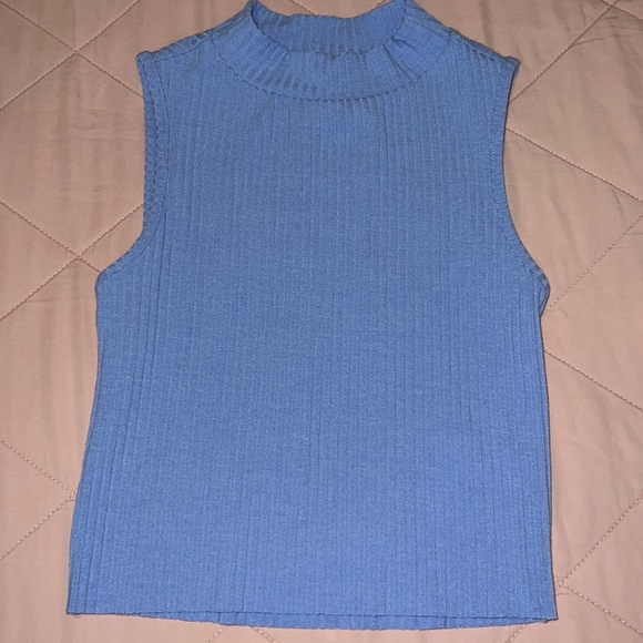 GB girls | Shirts & Tops | Gb Girls Periwinkle Blue Sleeveless Shirt ...